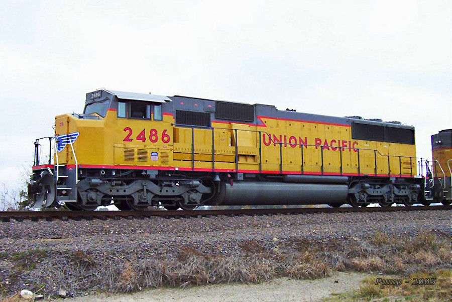 UP 2486 - EMD SD60M
